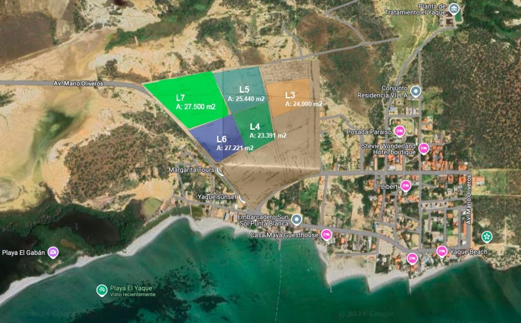 Terreno en venta. Playa El Yaque. Isla de Margarita. - Inmuebles ...